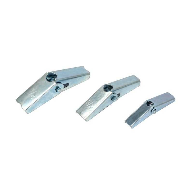 LY Anchor Metal Spring Toggle Wing Plasterboard Hollow Wall Cavity Fi ...