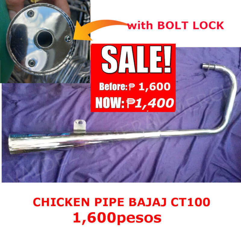 LY B Ct100 , Stainless Chicken Pipe, Full System Muffler, New Design ...