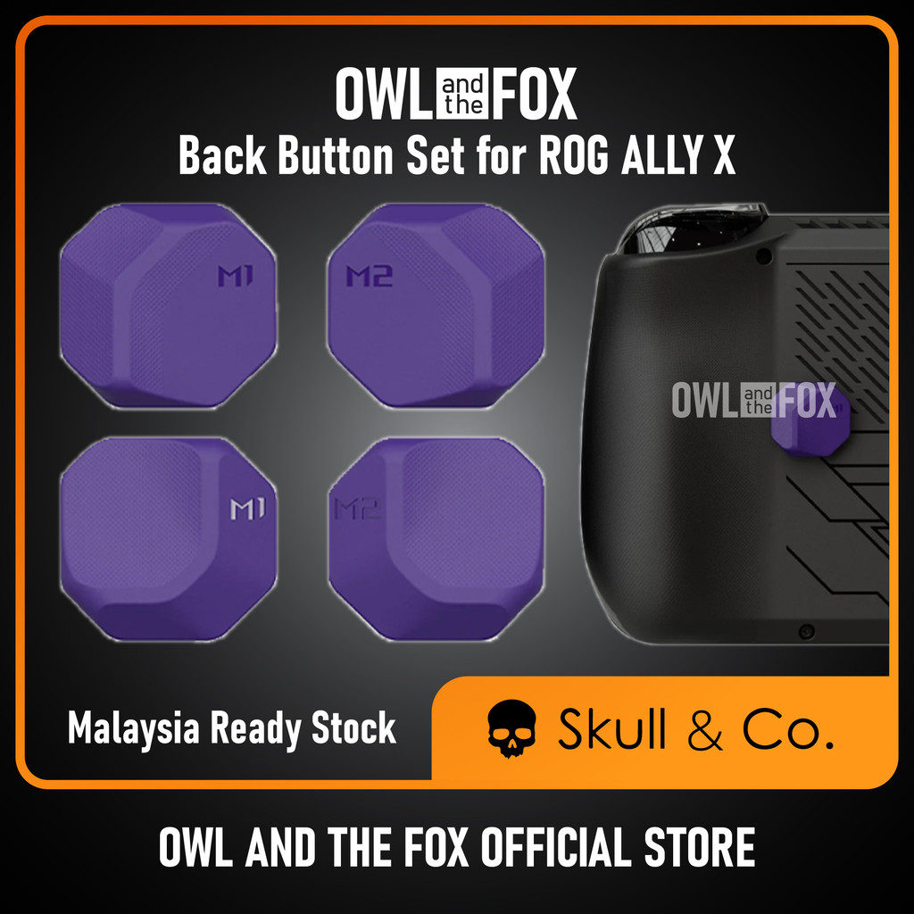 Skull & Co ROG Ally X Back Button Enhancement Set Gaming Console Thumb ...