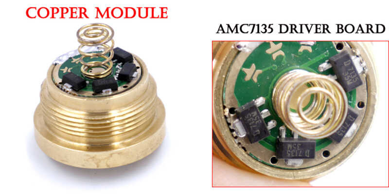 Ray Powerful Manta C8 Tactical LED with XP-L HI V3 6500K Torch Lamp ...