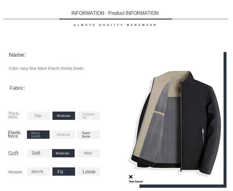 Men Lightweight formal Jacket coat for men corporate jacket for men ...