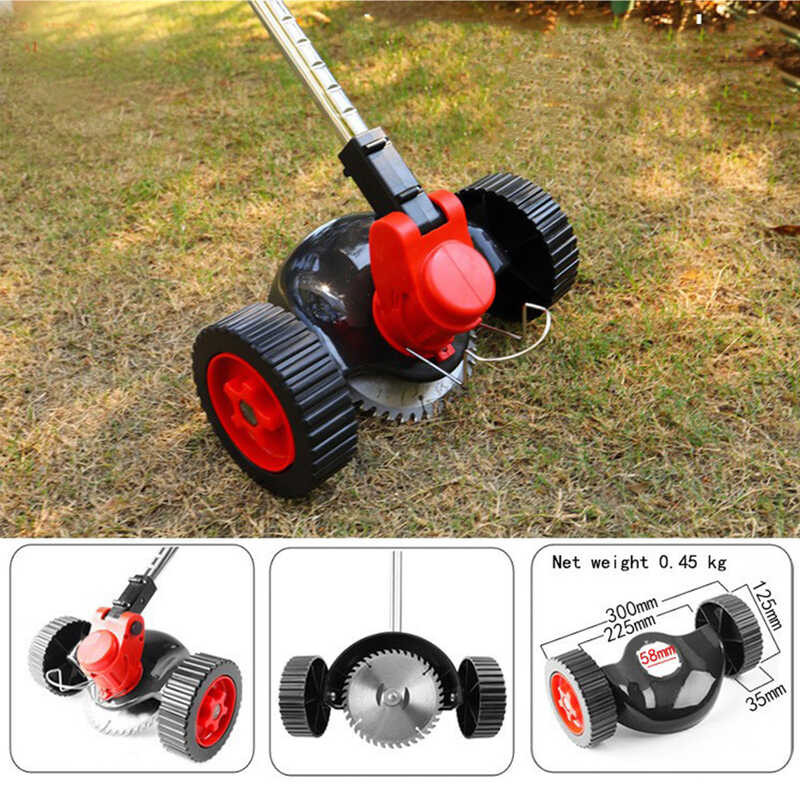 98 Trimmer 3 Port Wheel Grass Cutter Auxiliary Wheels With Guard ...
