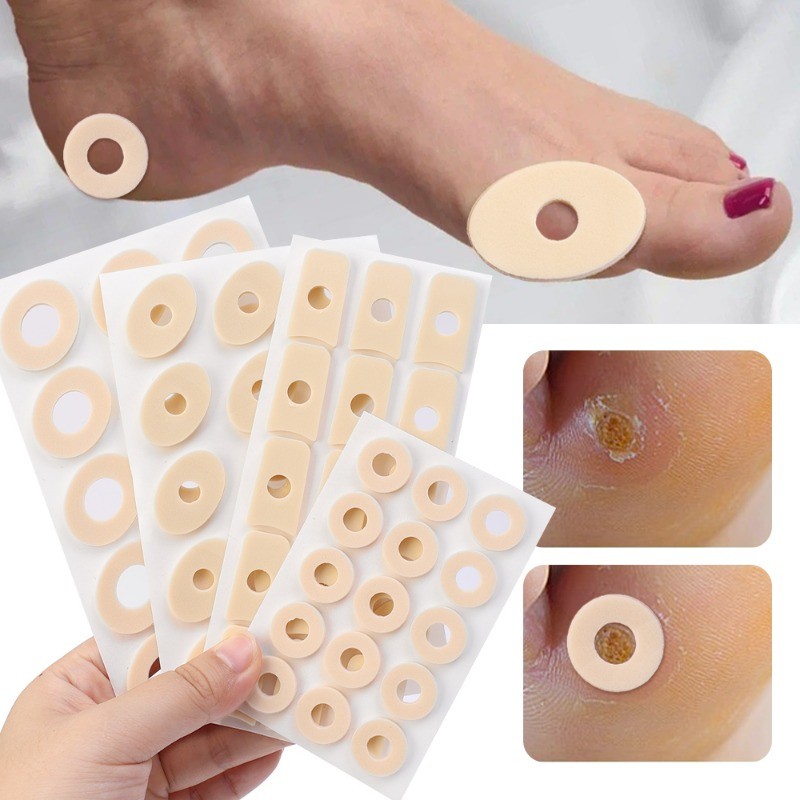 Foot Wart Corn Remover Sticker - Toe Foot Corn Bunion Protectors - Feet ...