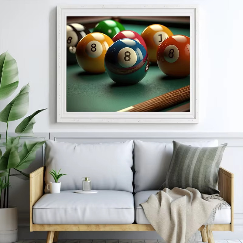 Snooker Billiard Posters Canvas Painting Wall Art Prints Picture for ...