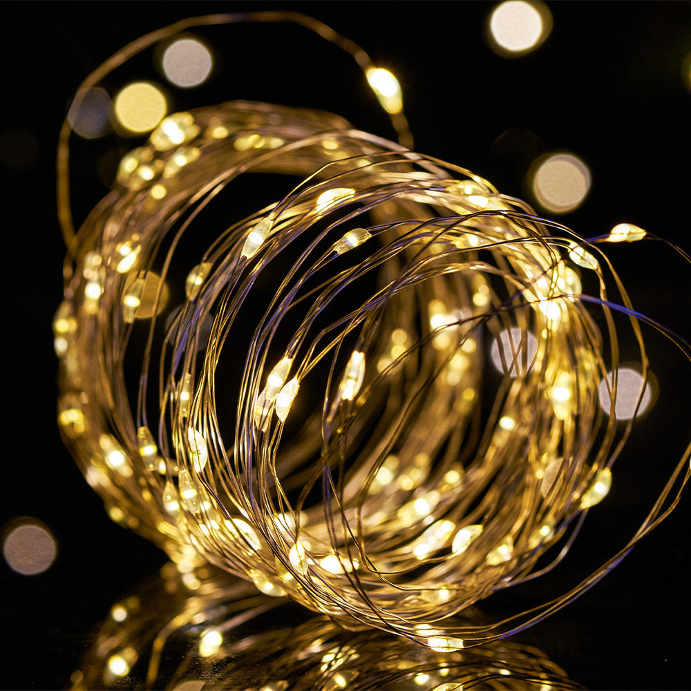 LED Small Light String Copper Wire Lamp Battery Box Light String ...
