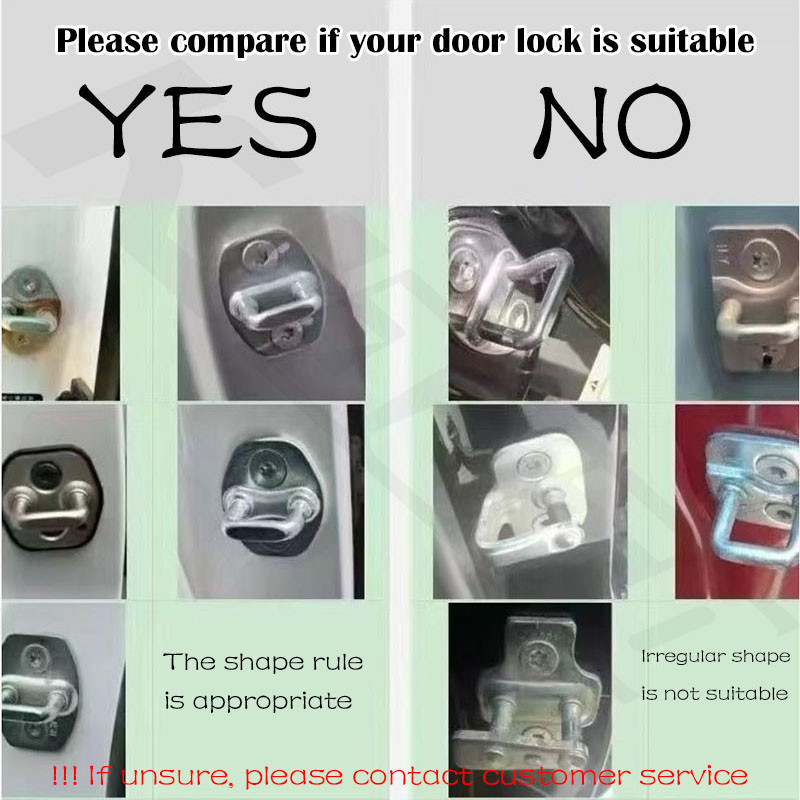 MG Car Door Lock Cover Protection Decoration Door Shock Pad Silicone ...