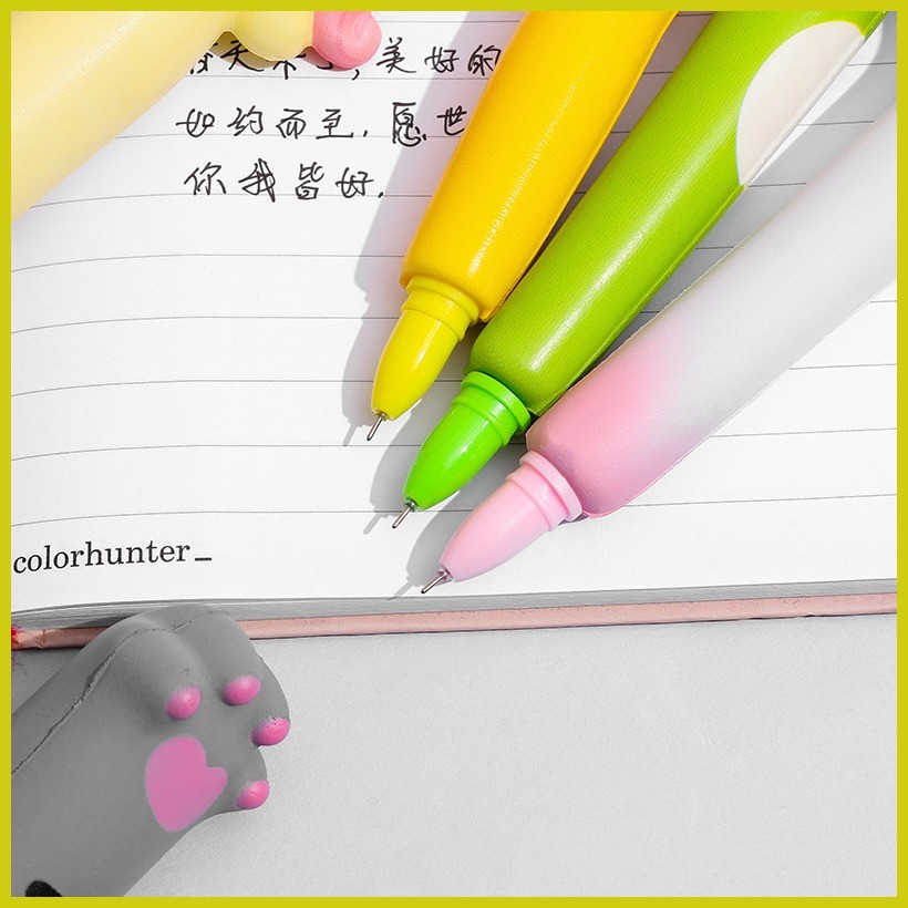 ∲ ☢ Neutral Pen Stationery Pen Blind Box Cartoon Soft Pressure Relief ...