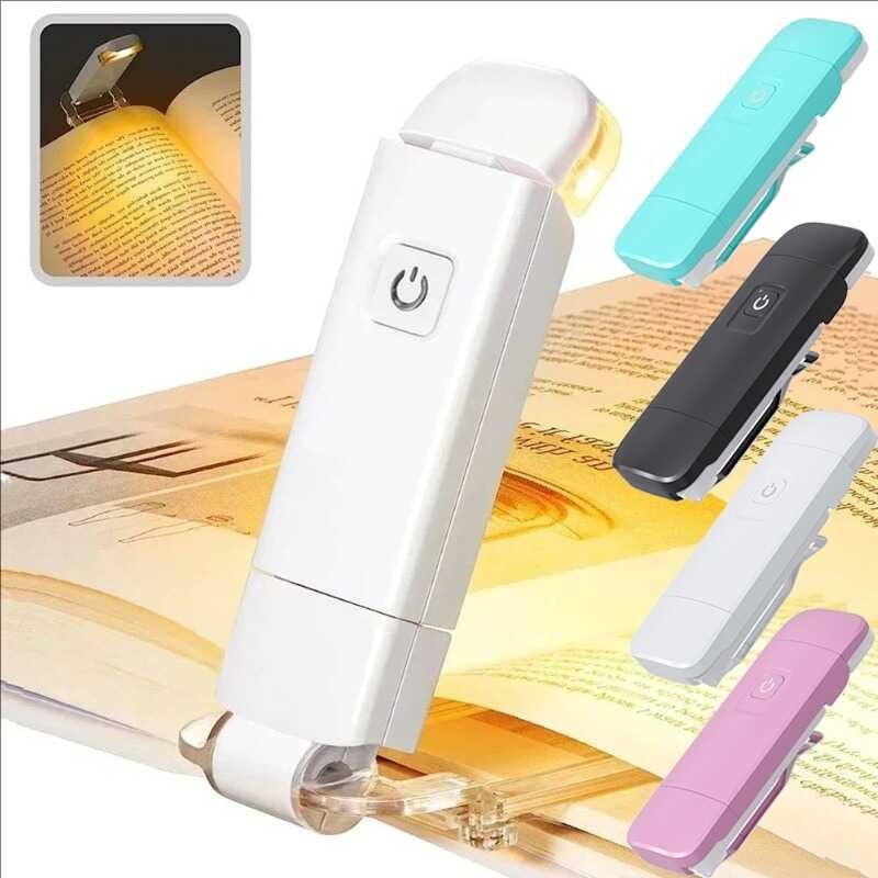 USB Rechargeable Book Light, Eye Protection Night Light, Mini LED ...