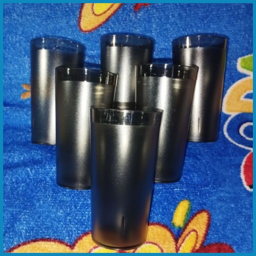 (#L63) ACRYLIC BASO plastic JOLLIBEE STYLE DRINKING CUP(AESTHETIC ...