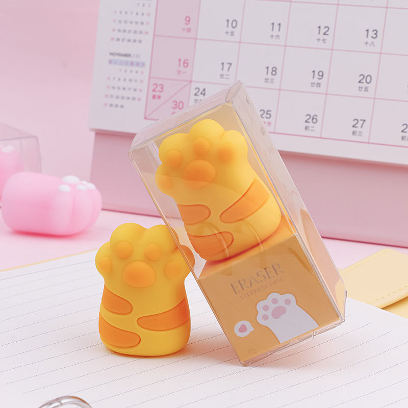 Creative Eraser Cat Claw Eraser Skinless Stainless Sculpting Easy To ...