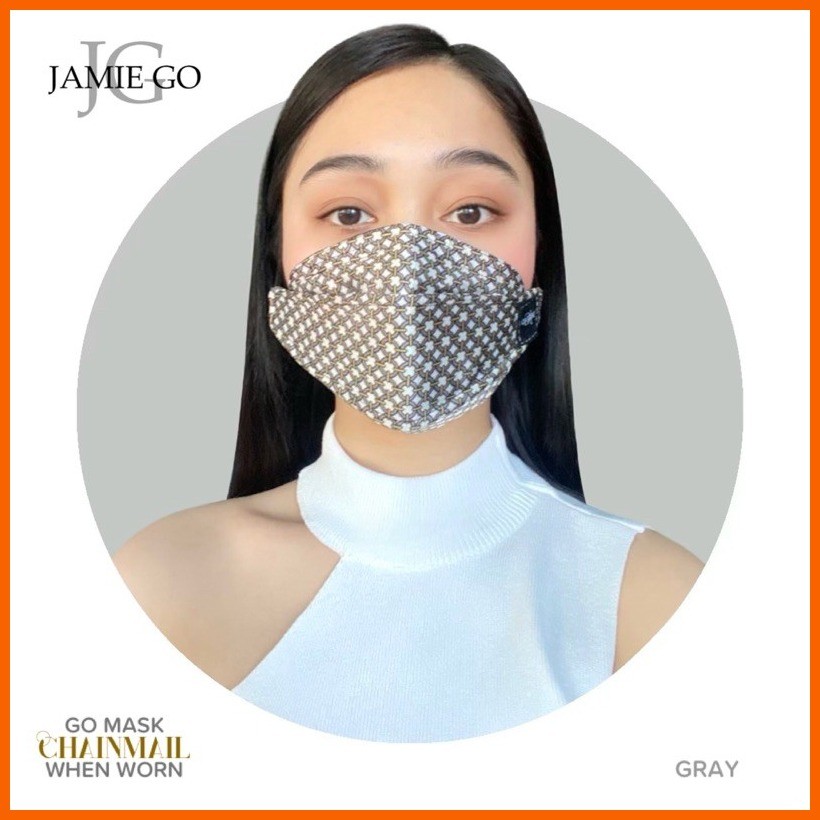 Go mask CHAINMAIL by Jamie Go Atelier | Shopee Philippines