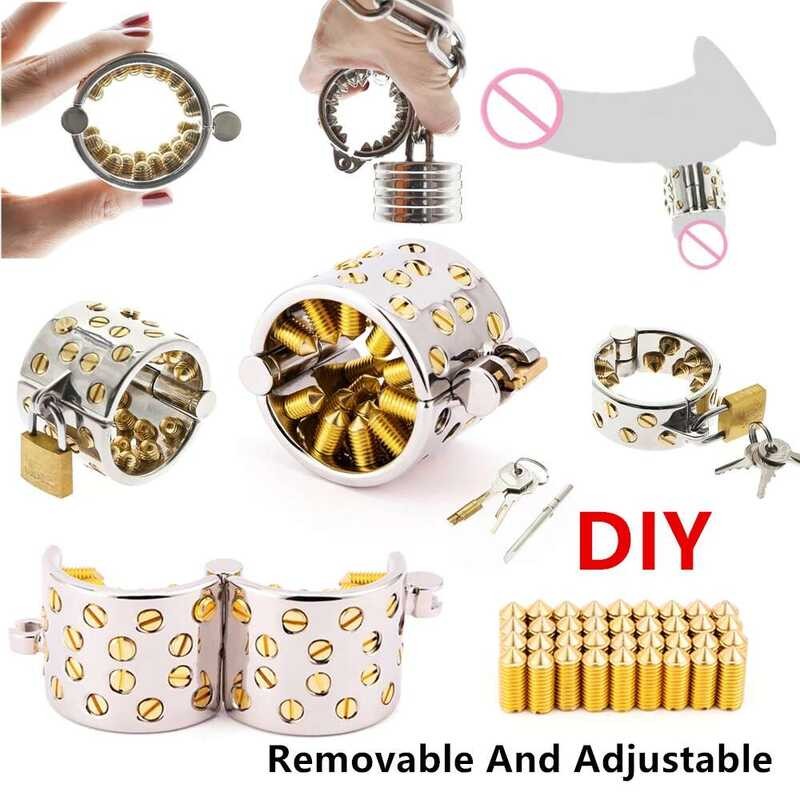 Toys CBT For Men Testicles Metal Ball Stretcher Weight Ring DIY ...