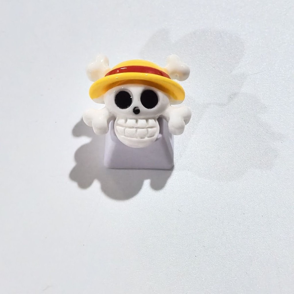 Handmade One Piece Mechanical Keyboard Personalized Keycap Straw Hat ...