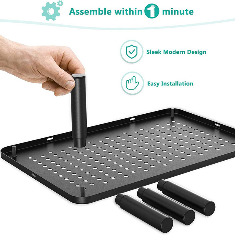 Computer Stand Adjustable Laptop Desktop Base Elevator Monitor riser ...