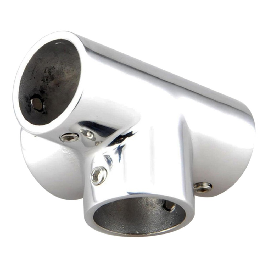 § 25mm / Corner Fitting, Boat Connector Hand Rail Fitting Marine Tee ...