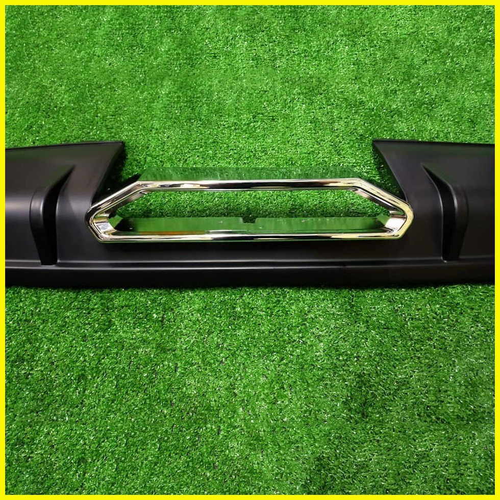 ♣ XHQP-RG012 2016-2020 Honda CIVIC FC DIFFUSER Sport Rear Bumper Center Muffler Tip Exhaust ...