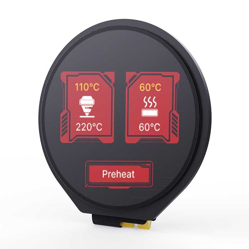 KNOMI BIGTREETECH 2 for Klipper Voron Stealthburner 3D Printer Display ...