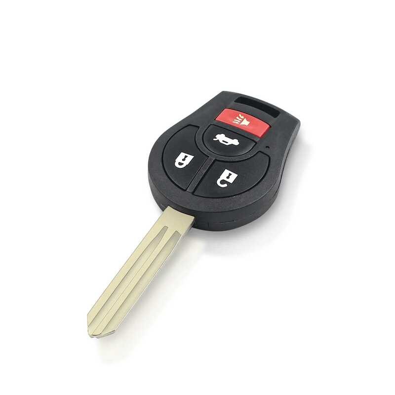 2/3/4B KEYYOU Car Remote Key For NISSAN Juke M Qashqai S Sylphy Tiida X ...
