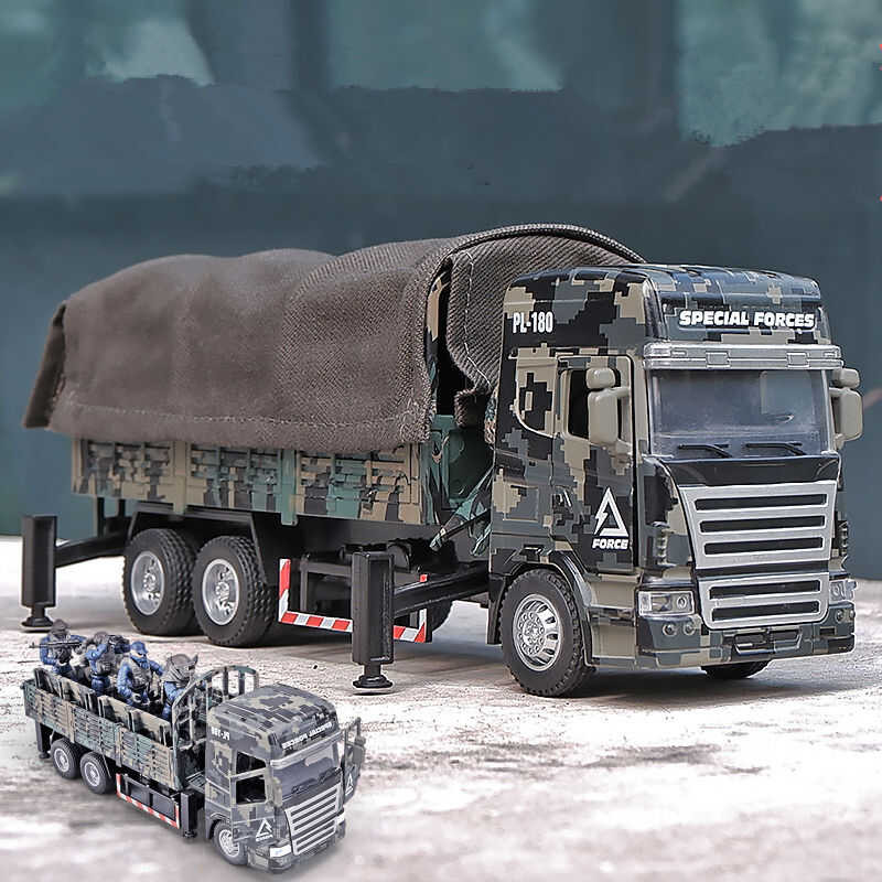 C7 Alloy 2 Tactical Truck Armored Car Diecast Personnel Carrier ...