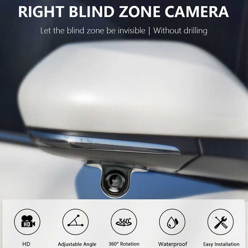 360° NEW Mini Side Mirror CCD CMOS Night Vison HD Bd Spot Camera ...