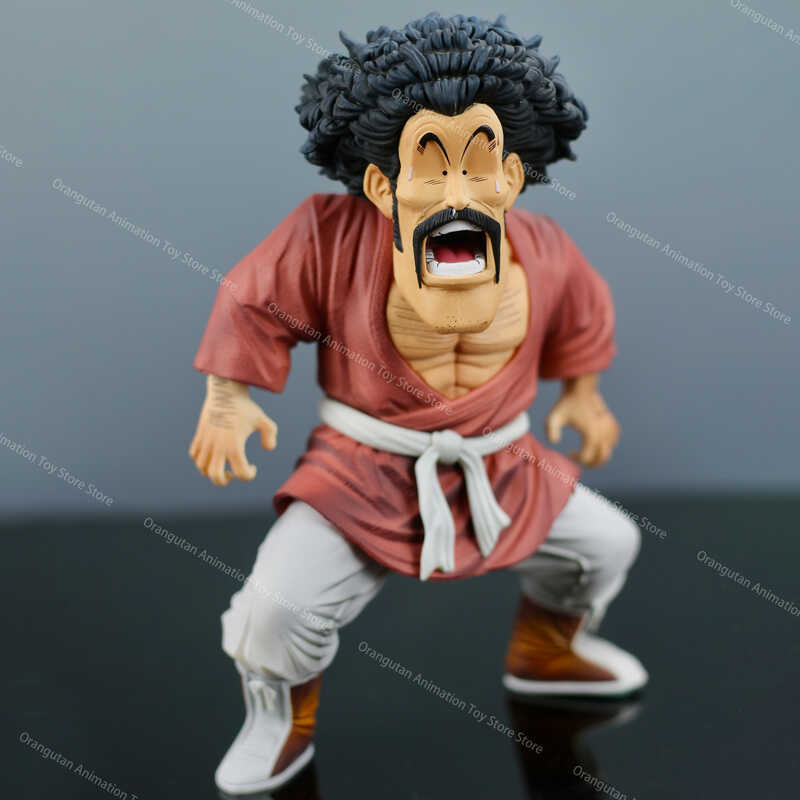 SK Anime Dragon Ball Characters Mr. Satan Hercules 2 Heads 18 Cm Action ...