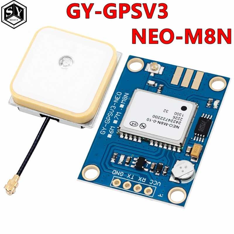 NEO-M8N GY-GPSV3 GPS Module for MWC Flight Controller PX4 Pixhawk V2.4. ...