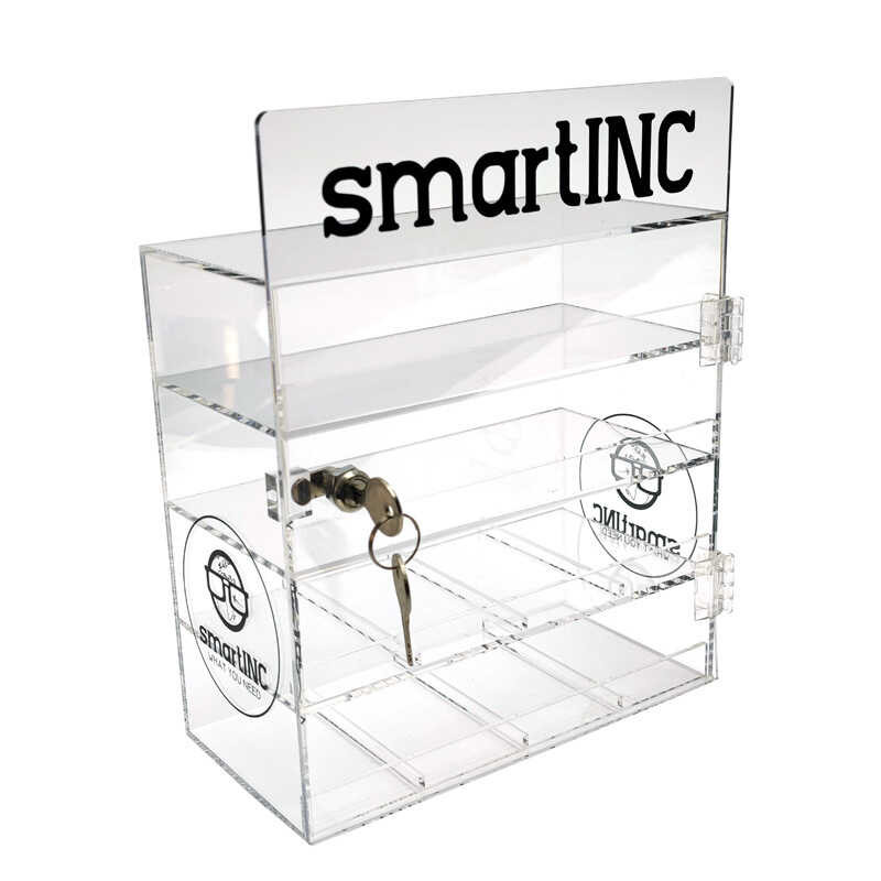 Acrylic Storage Display Box, Dust Cover With Lock, Tobacco Rod, E ...