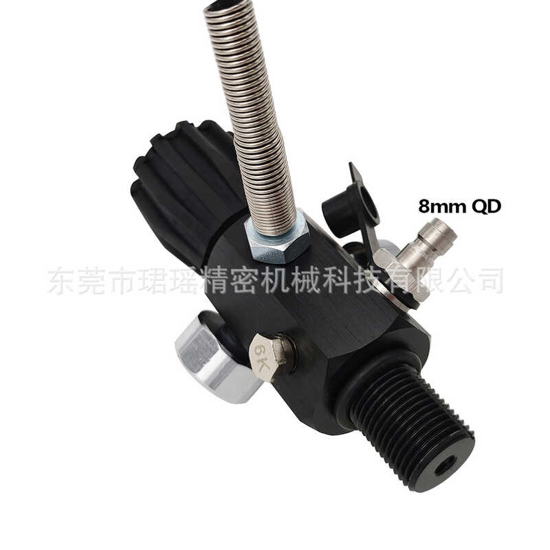 HPA Inflation Valve M18x1.5 Or 5/8 "-18Unf Threaded Double Pressure ...