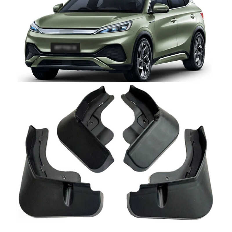C4 Front Rear Molded Fender Cover Para Sa BYD Atto 3 Yuan Plus 2022 ...