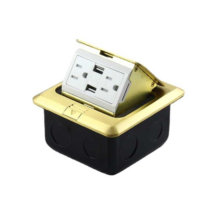 American pop-up USB floor socket 15/20A American standard leakage ...