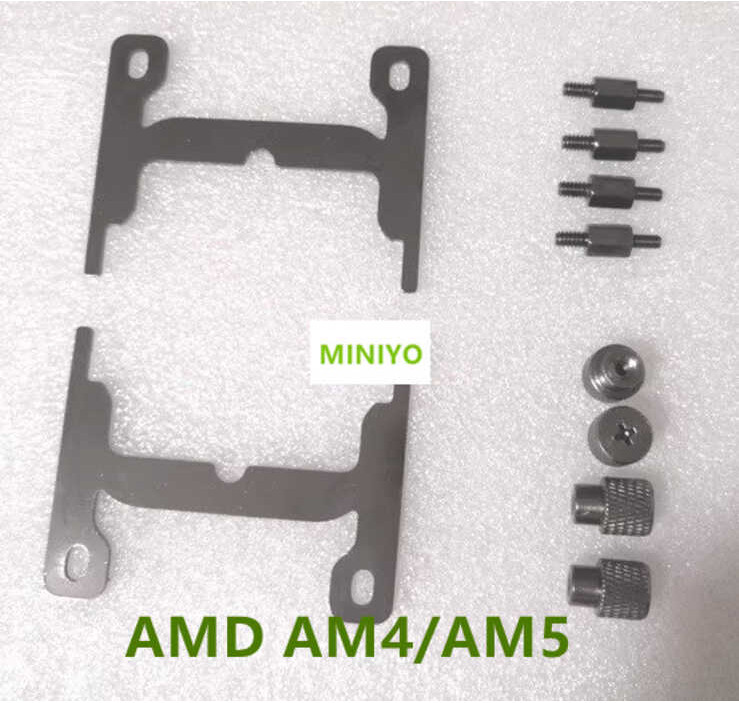 Intel New Amd Am4 Cpu Cooler Adapter Bracket Kit For Corsair Icue H100i