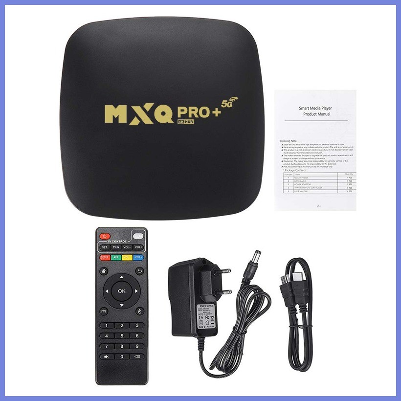 ♥️ mxq pro tv box 4k 5g 4gb 64gb MXQ PRO+ android smart tv box for tv ...