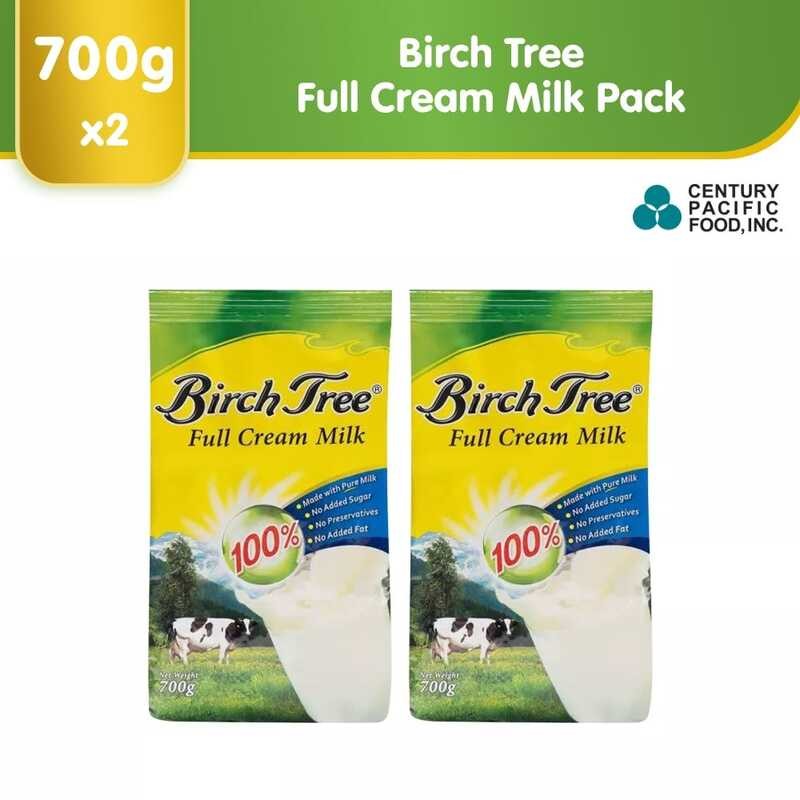 Birch Tree Full Cream Milk 700G Pack Of 2 | Shopee Philippines