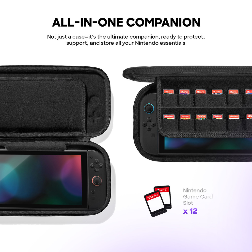 tomtoc G05 Nintendo Switch 2 Protective Case with Joystick Protection ...