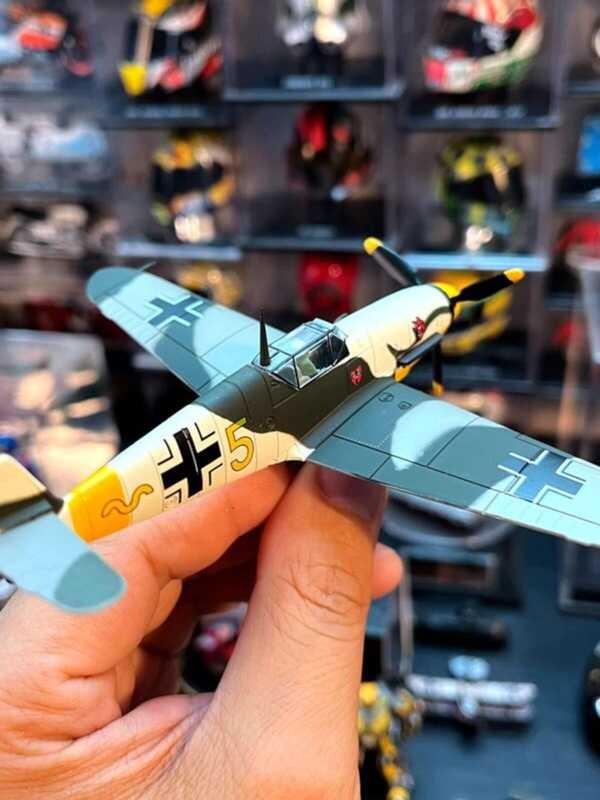 1: 72 scale alloy model World War II famous aircraft German BF109 ...
