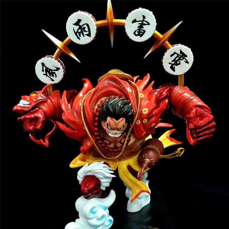 Piece W One King Tianshi Luffy GK Kabuki Four Stage Luffy Black/Red ...