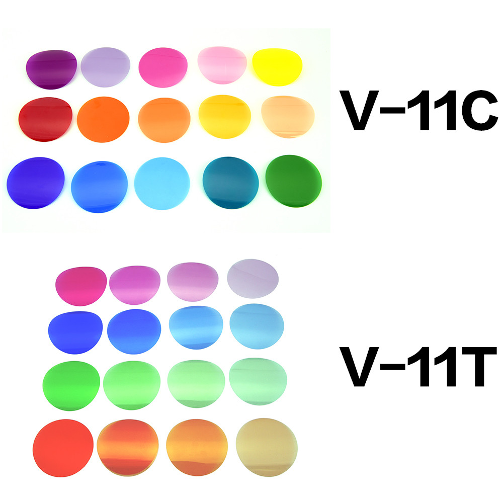 Godox V-11C / V-11T Color Effect Gel Set for Godox V1 Series Flash ...