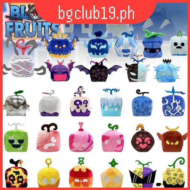 Blox Fruits Anime Game Plush Toy Fruit Leopard Pattern Box Plushies Toy ...