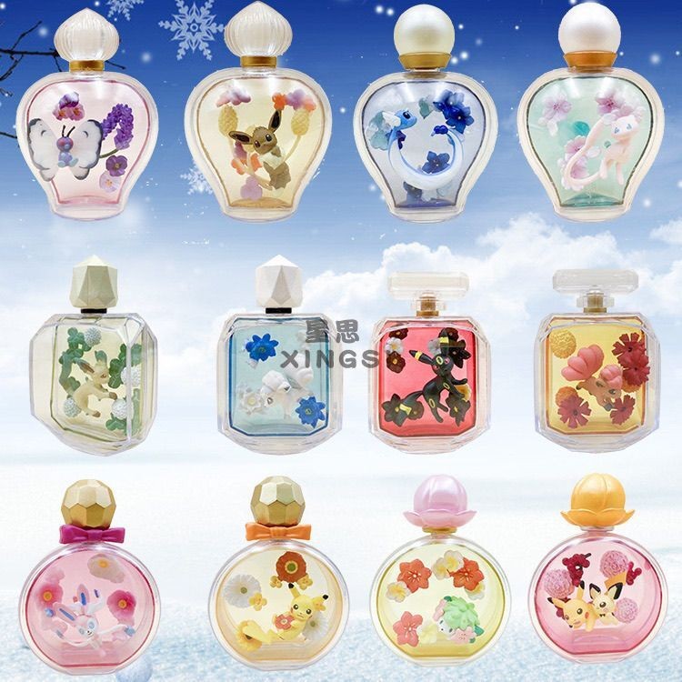 41 6 Perfume Bottles Pet Elf Pikachu Ice Six Tail Large Disc Ibrahakron ...
