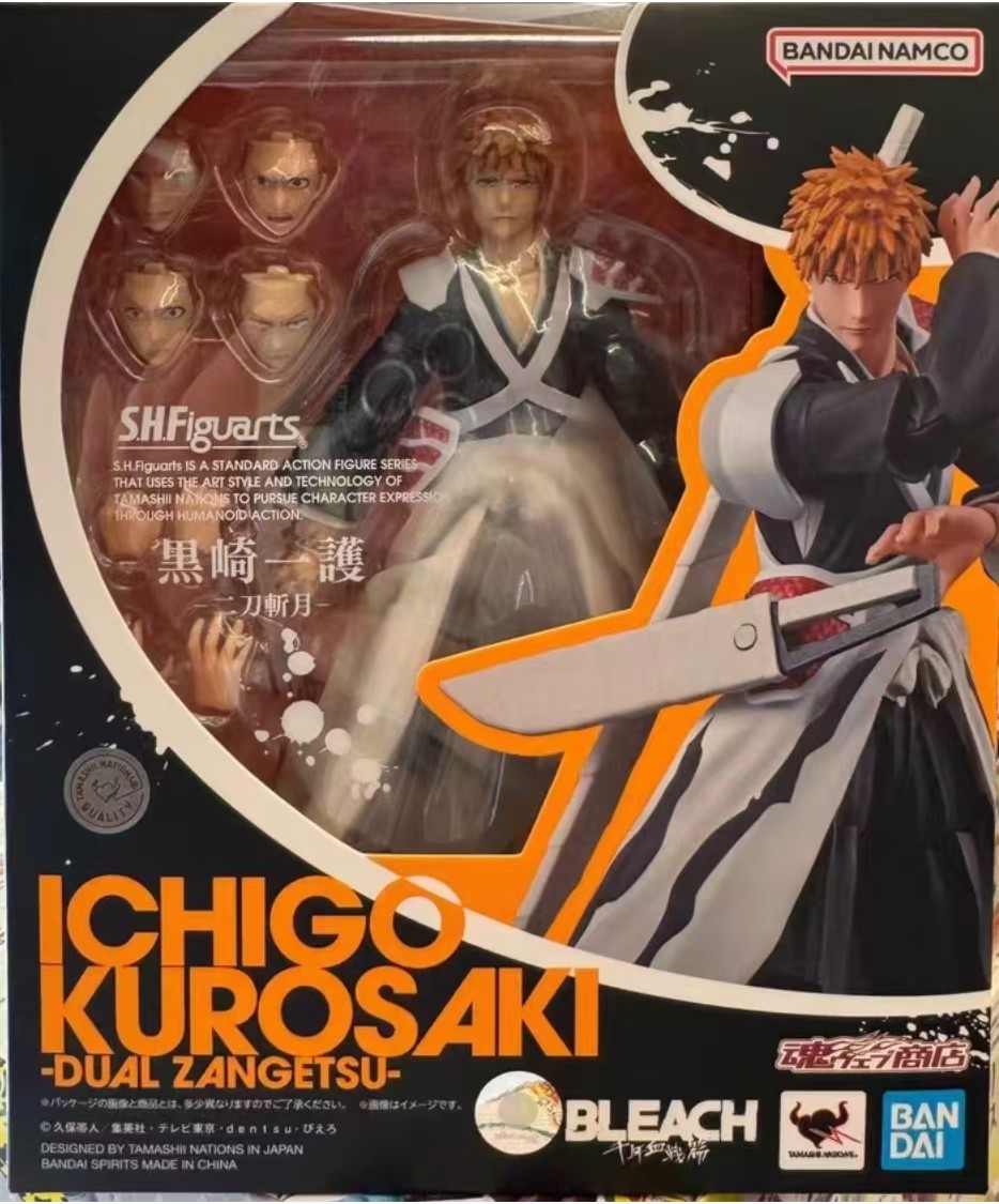 In stock Bandai S.H.Figuarts BLEACH Thousand-Year Blood War ICHIGO ...