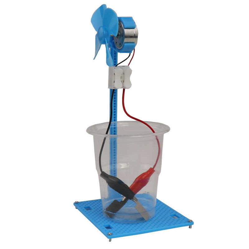 STEM Physics Technology Gadget Science 2In1 Brine Power Electric Fan ...