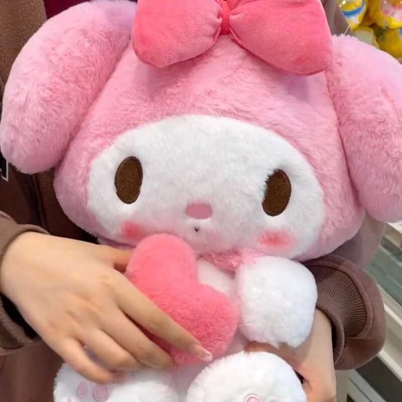 Sanrio Yugui Dog Romantic Love Series Melody Doll Cute Heart Hugging ...