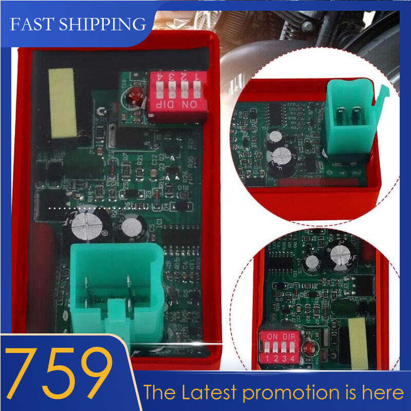 Dual Plug Fits 4-stroke Models ATVs 4 Pin Motorcycle Accessory Starter ...