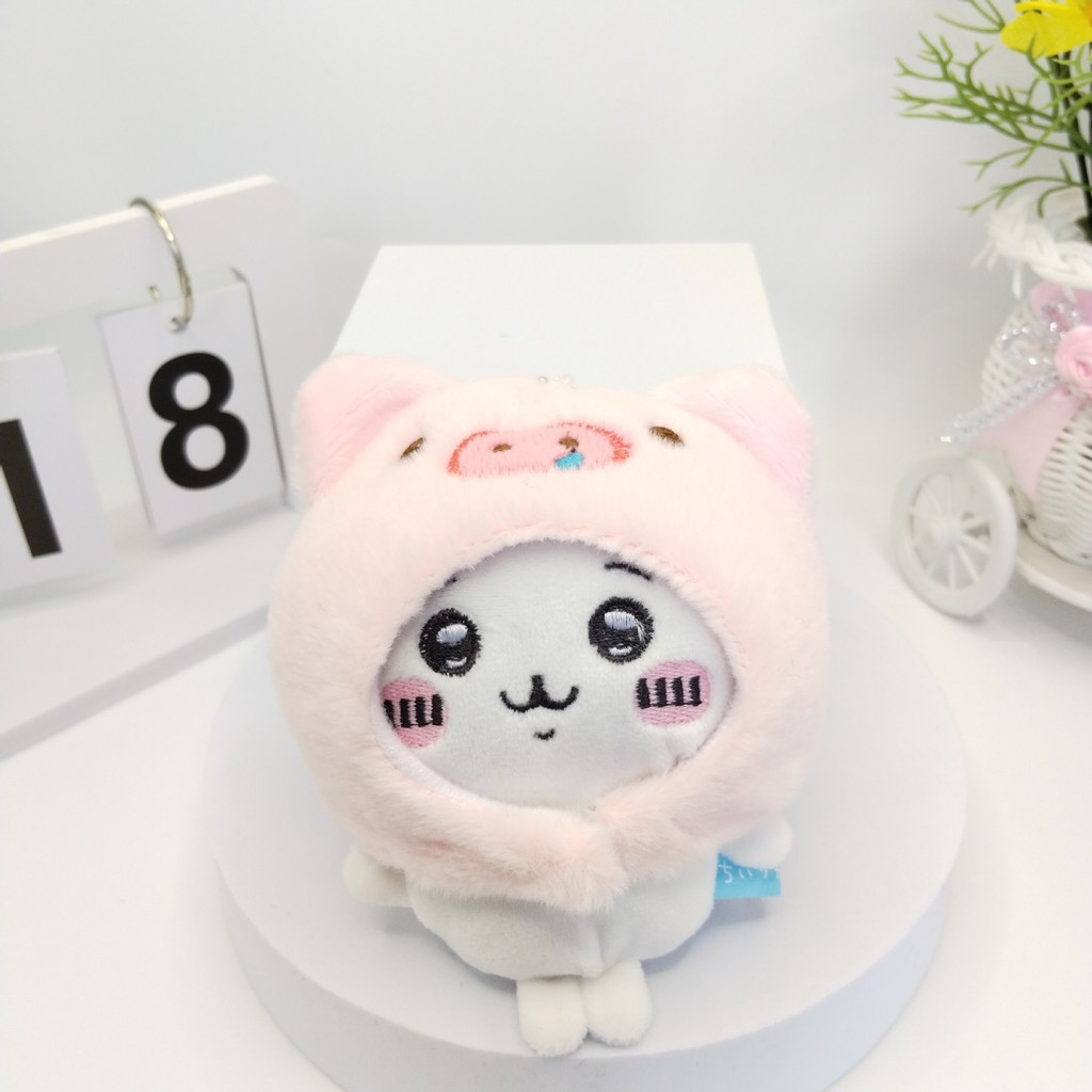 Chiikawa Keychains Chiikawa Plush Doll, 10cm Chikawa Plush Bag Pendant ...