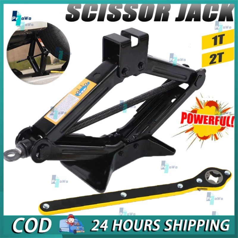 1/2T Scissor Jack Car Labor-Saving Jack Small Car Tire Jack SUV Car ...