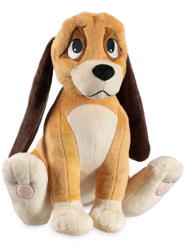 Fox 々 The & The Hound Tod Todd And Copper Stuffed Plush Doll Toy 14" d ...
