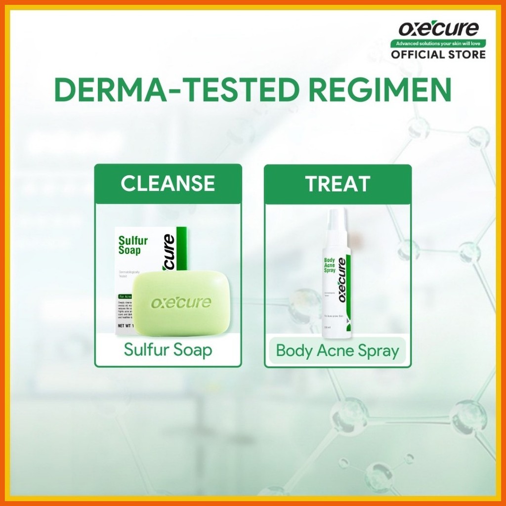 OXECURE 2% Salicylic Acid Body Acne Spray 50ml | Shopee Philippines