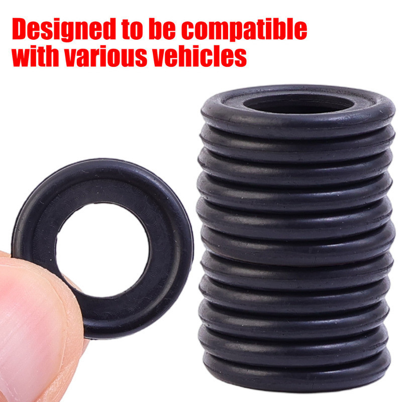 FANMAODZ 10Pcs Oil Drain Plug Sealing Rubber Ring M12 M14 Oil Drain ...