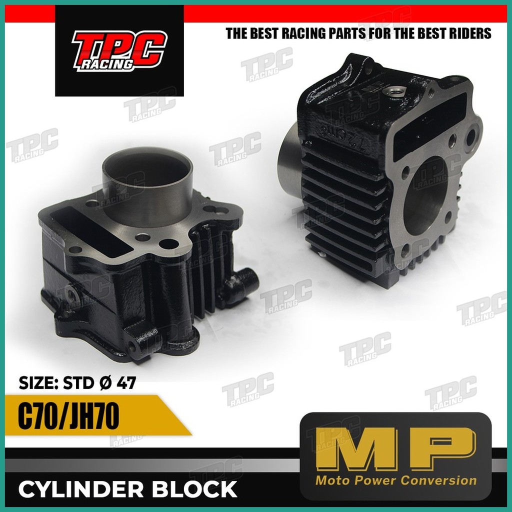 ⏺️ TPC MP CYLINDER BLOCK (STEEL) C70/JH70 47MM (STD) | Shopee Philippines