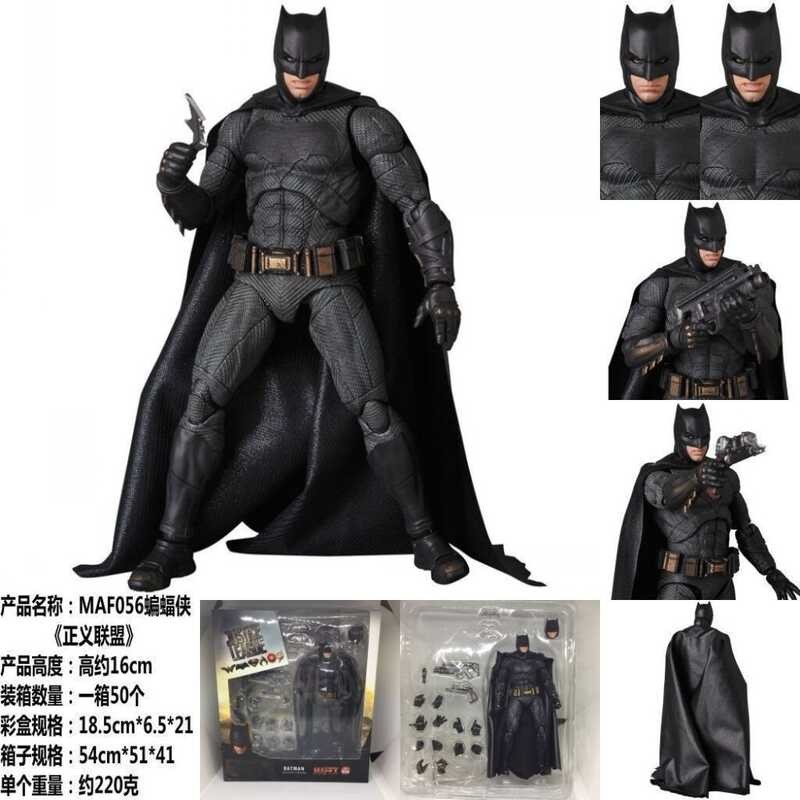 々 Justice League Bruce Wayne Mafex 056 Action Figure Batman Joint ...